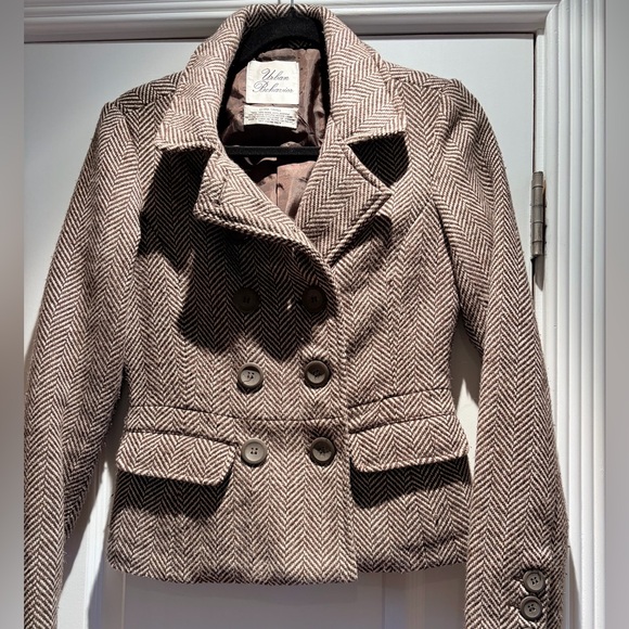 Urban Behavior | Jackets & Coats | Urban Behavior Herringbone Pea Coat ...